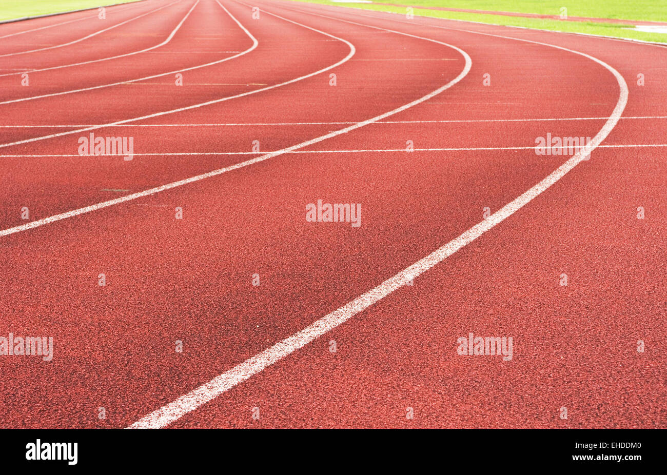 running track for race Stock Photo - Alamy