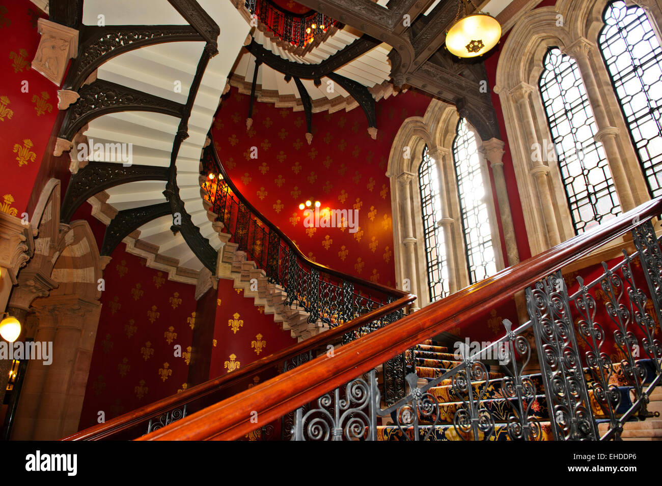 Renaissance Hotel,Lobby,Interior original grand staircase & vestibule ...