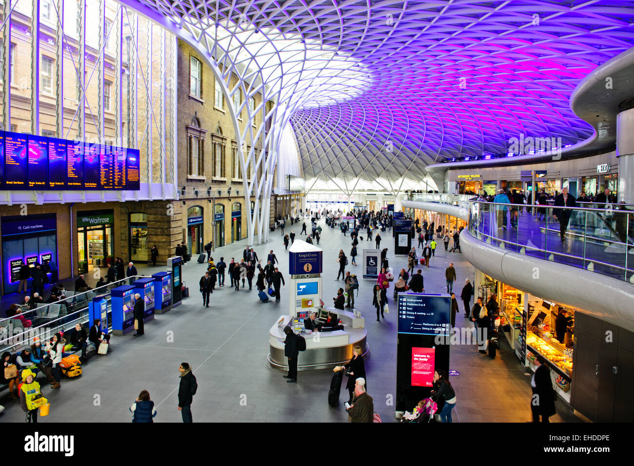 King's or Kings Cross Station,major gateways into London from the north ...