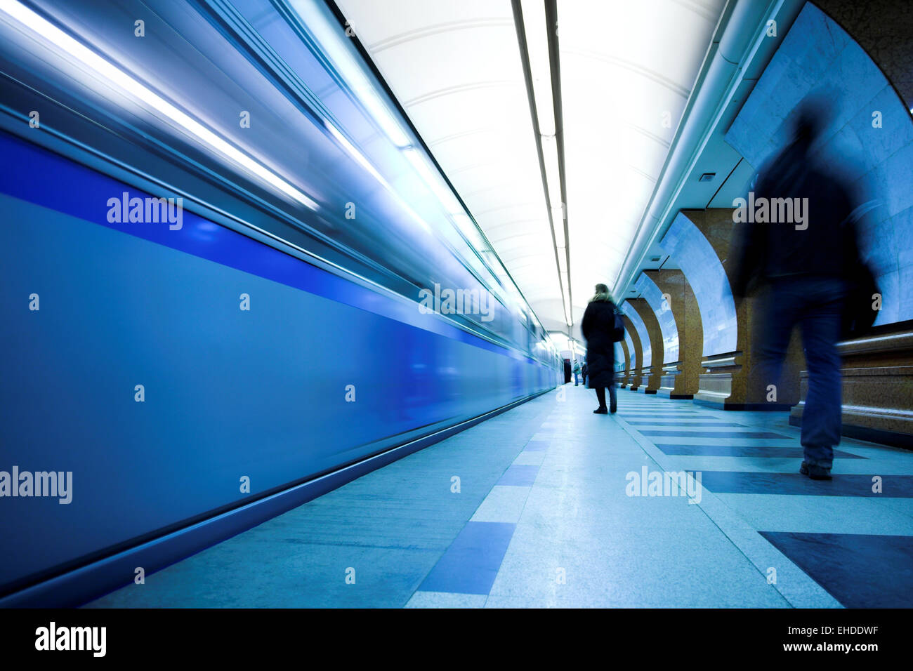 Underground train service hi-res stock photography and images - Alamy