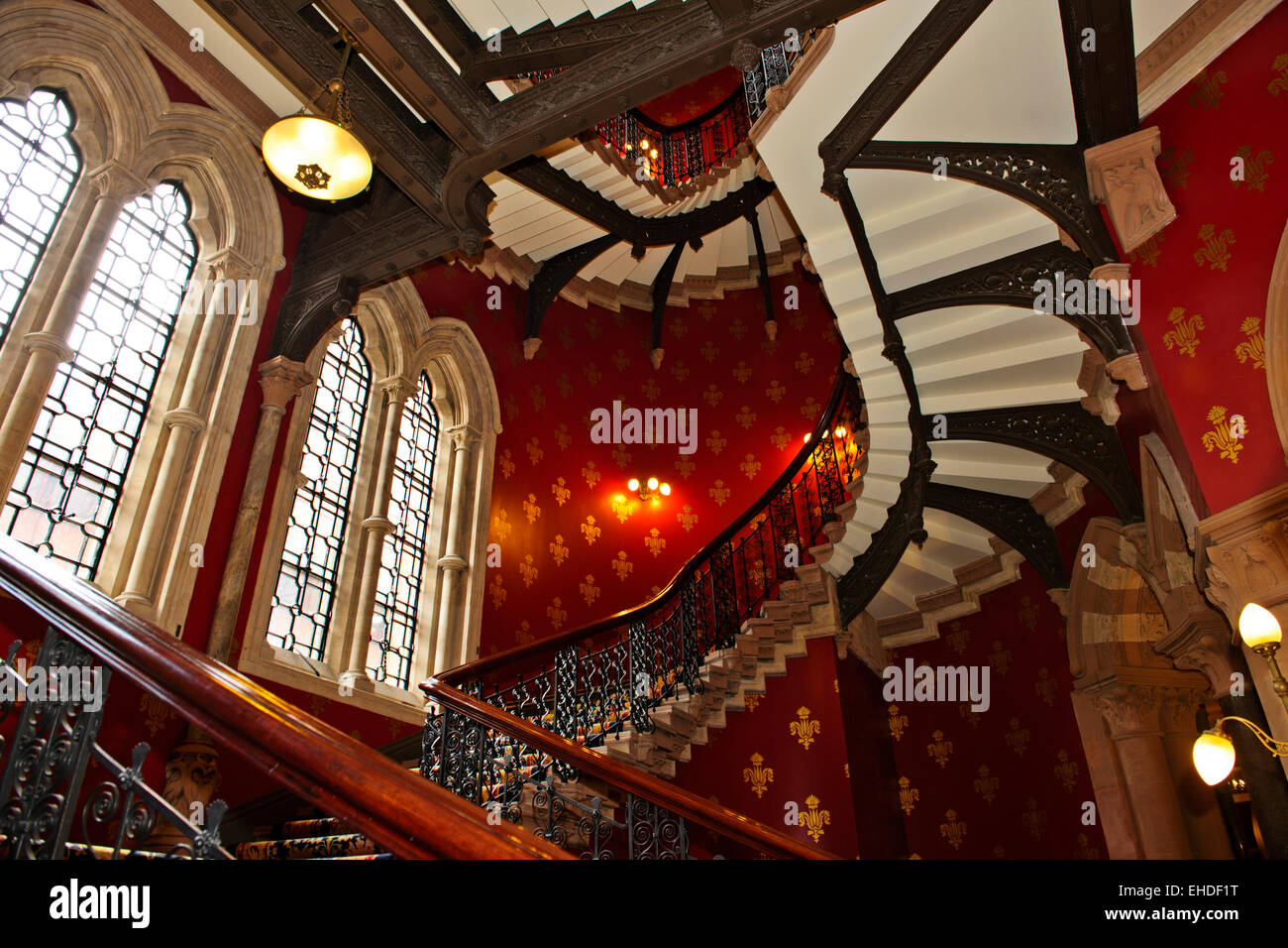 Renaissance Hotel,Lobby,Interior original grand staircase & vestibule ...