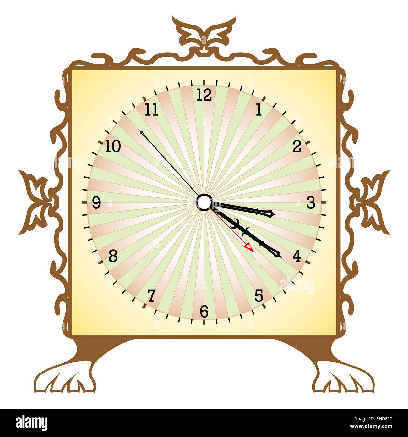 Abstract clock hi-res stock photography and images - Alamy