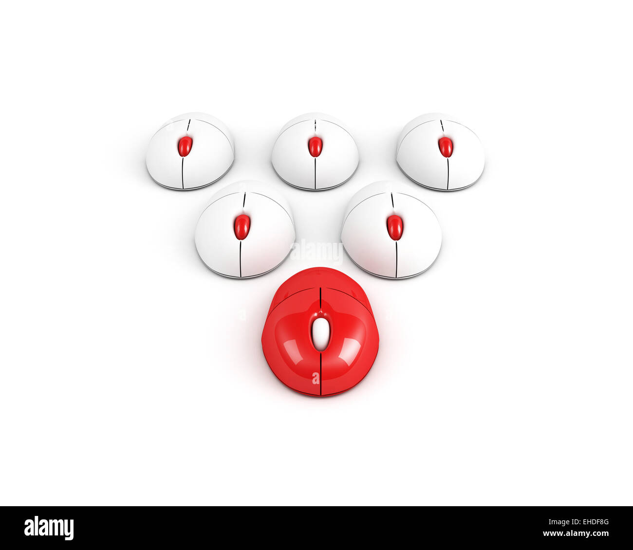 leading computer mouse leadership concept Stock Photo - Alamy