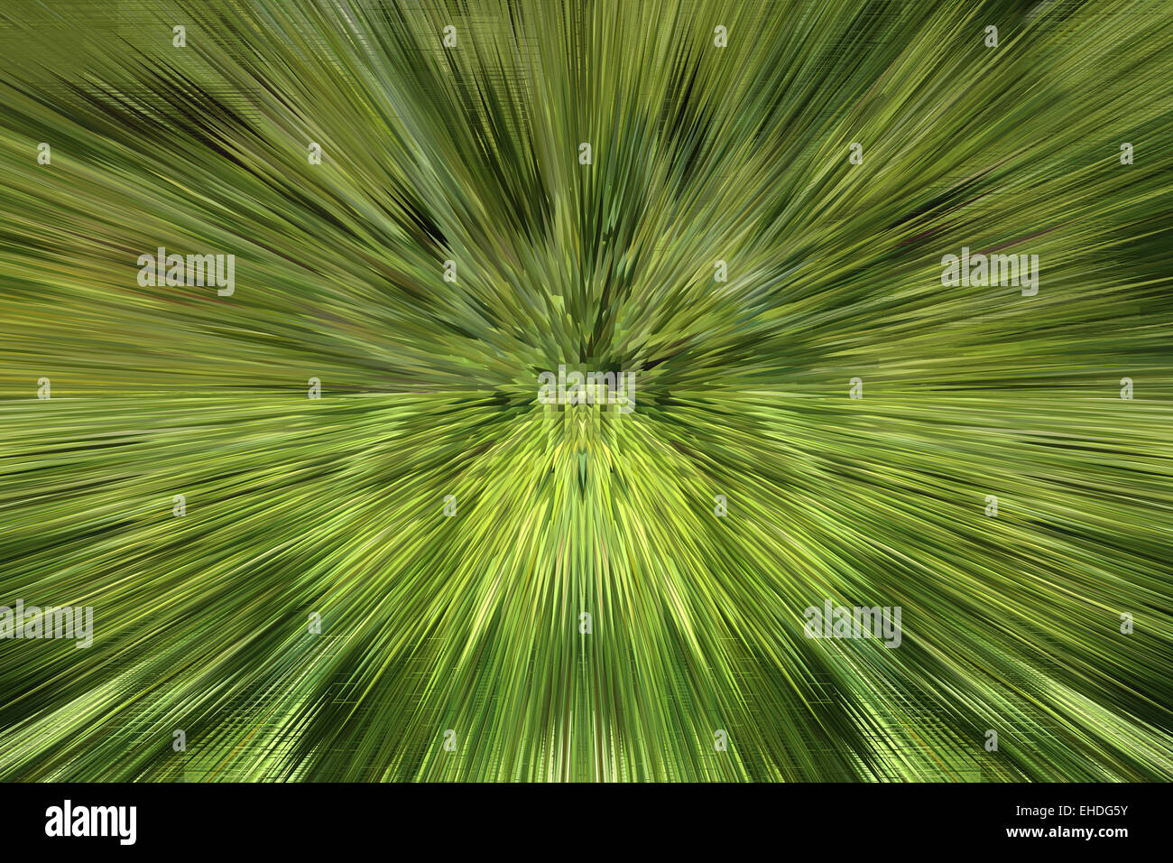 Image with background like a green explosion Stock Photo - Alamy