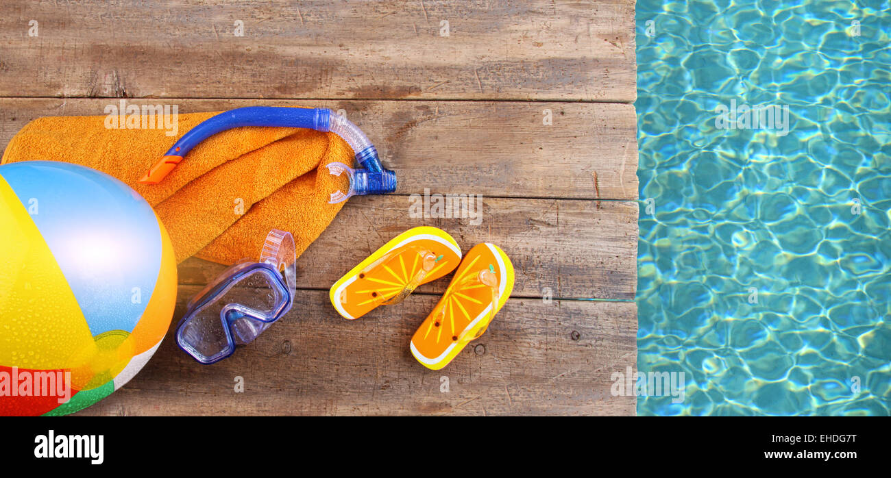 Summer fun background Stock Photo - Alamy
