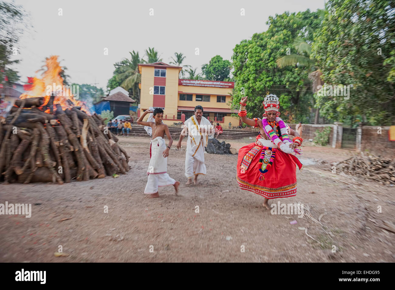 Fire a must for any rituals hi-res stock photography and images - Alamy