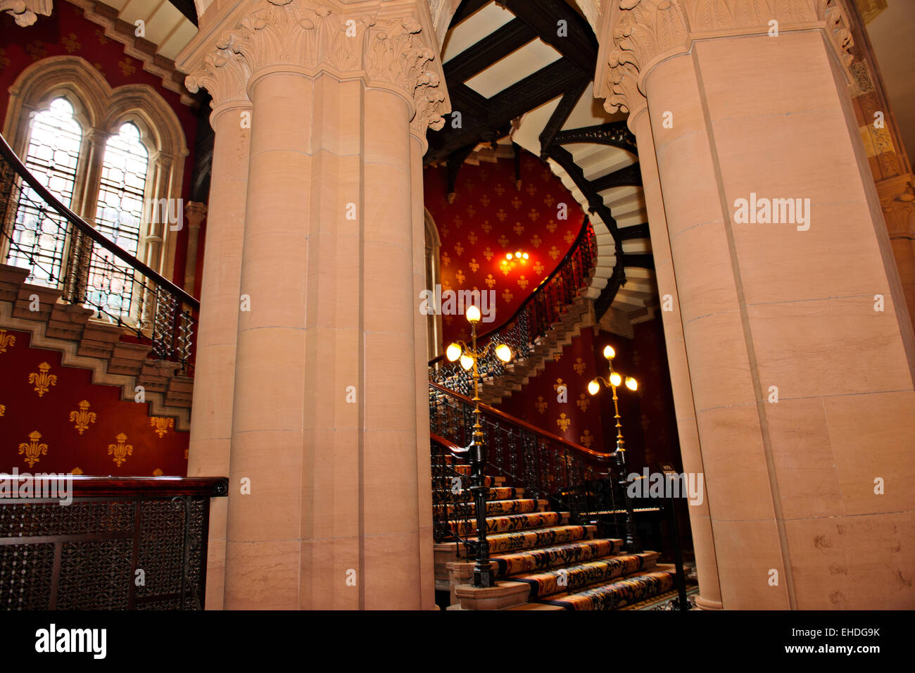 Renaissance Hotel,Lobby,Interior original grand staircase & vestibule ...