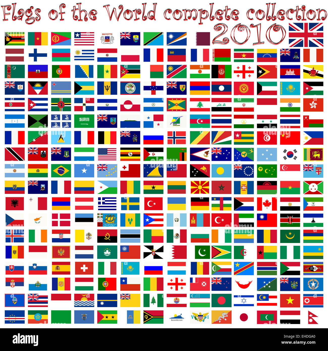 World flags art hi-res stock photography and images - Alamy