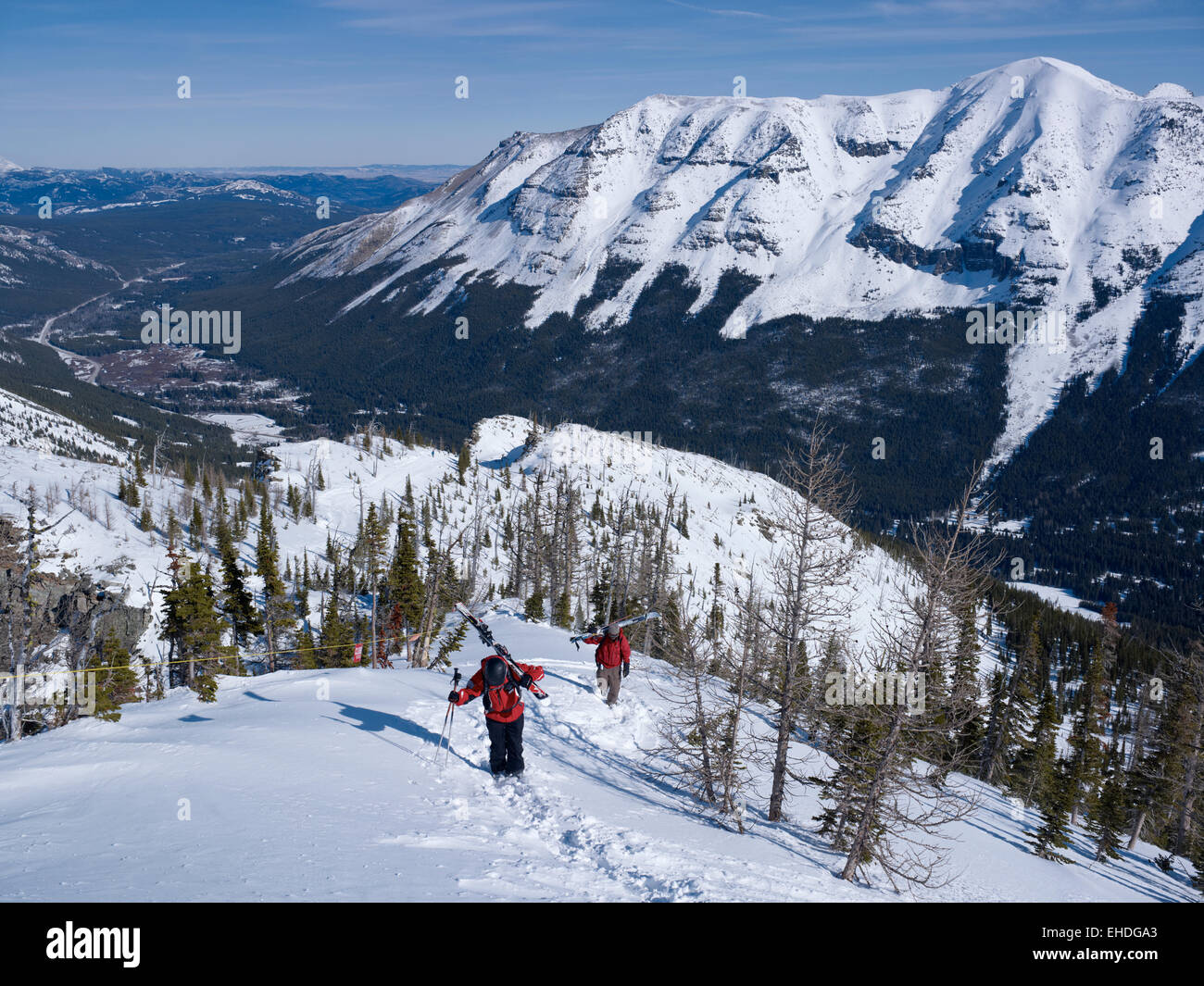 Castle mountain ski resort alberta hi-res stock photography and images ...