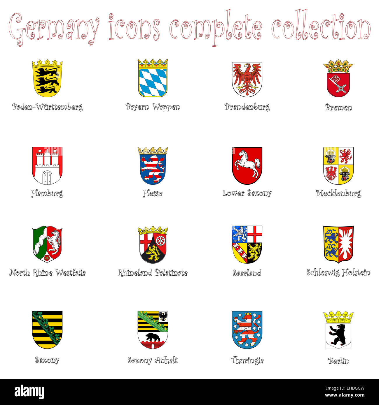 Germany p Cut Out Stock Images & Pictures - Alamy