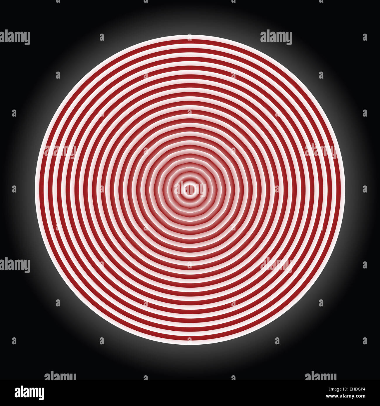 stylized red target Stock Photo - Alamy