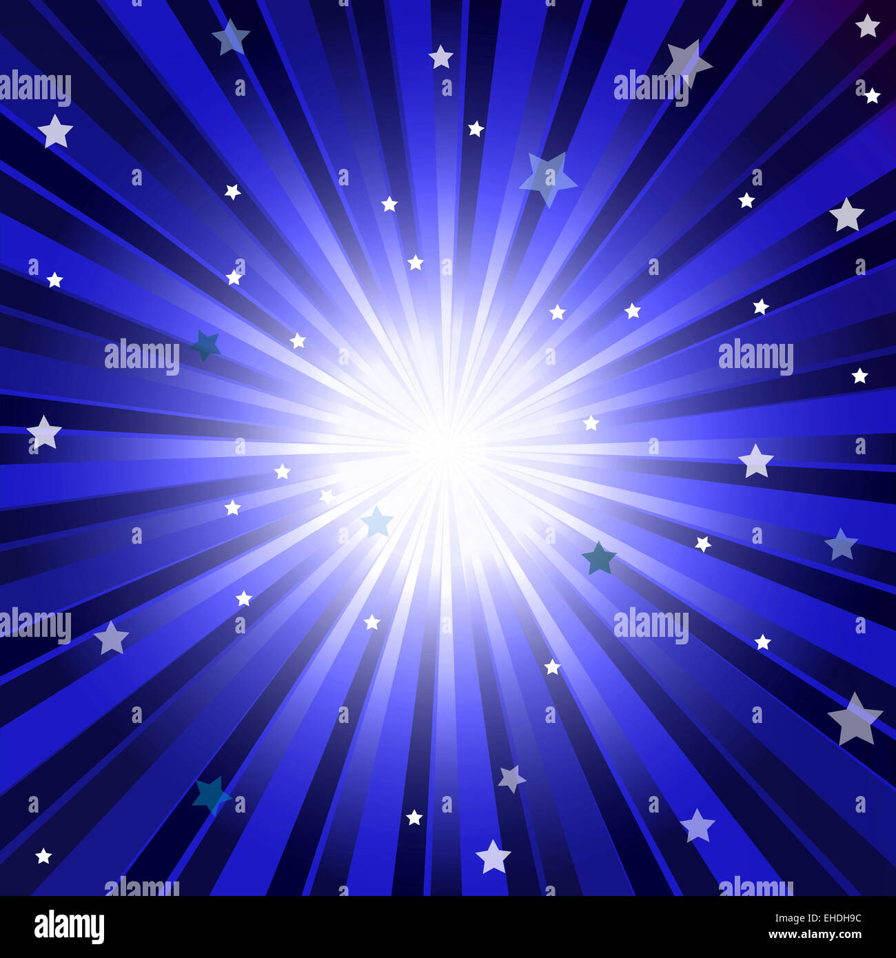 Abstract Dark Blue Frame Stock Photo - Alamy