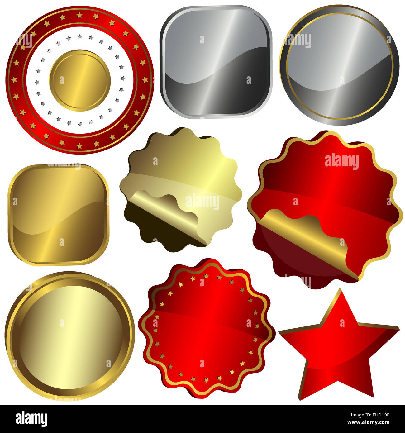 Set of design elements Stock Photo - Alamy
