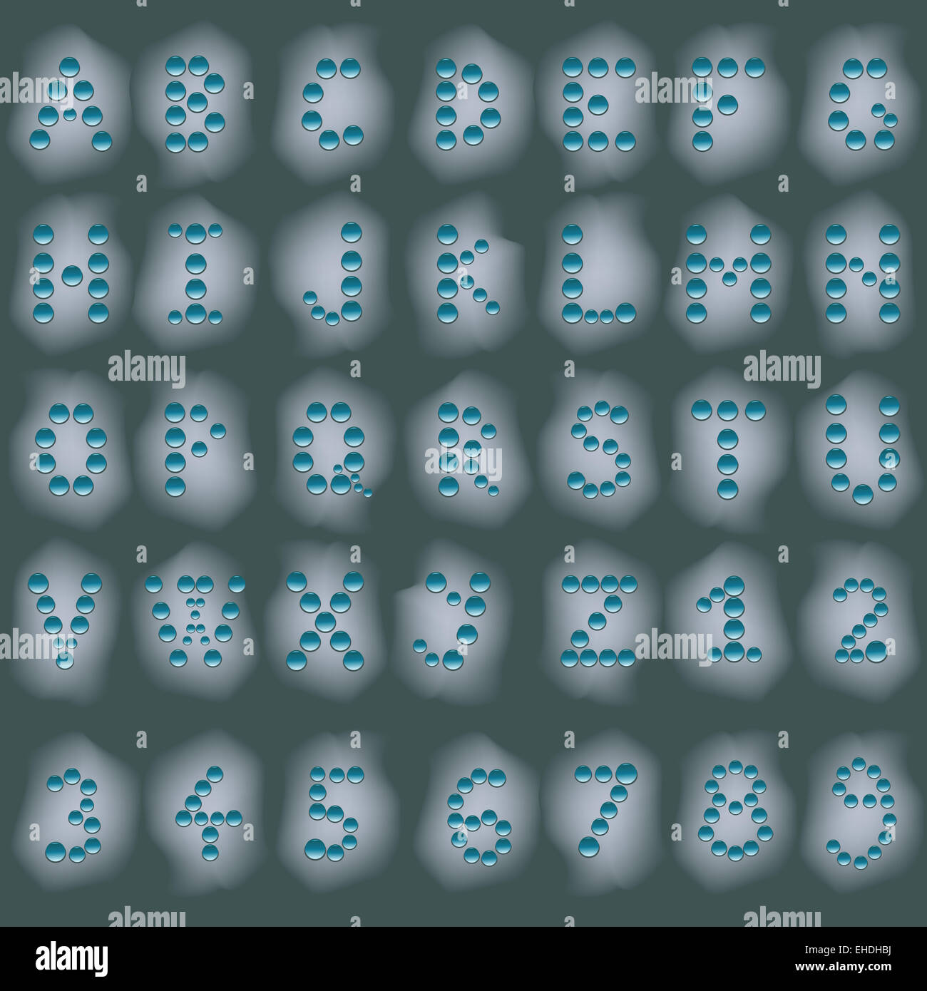 Wet font hi-res stock photography and images - Alamy