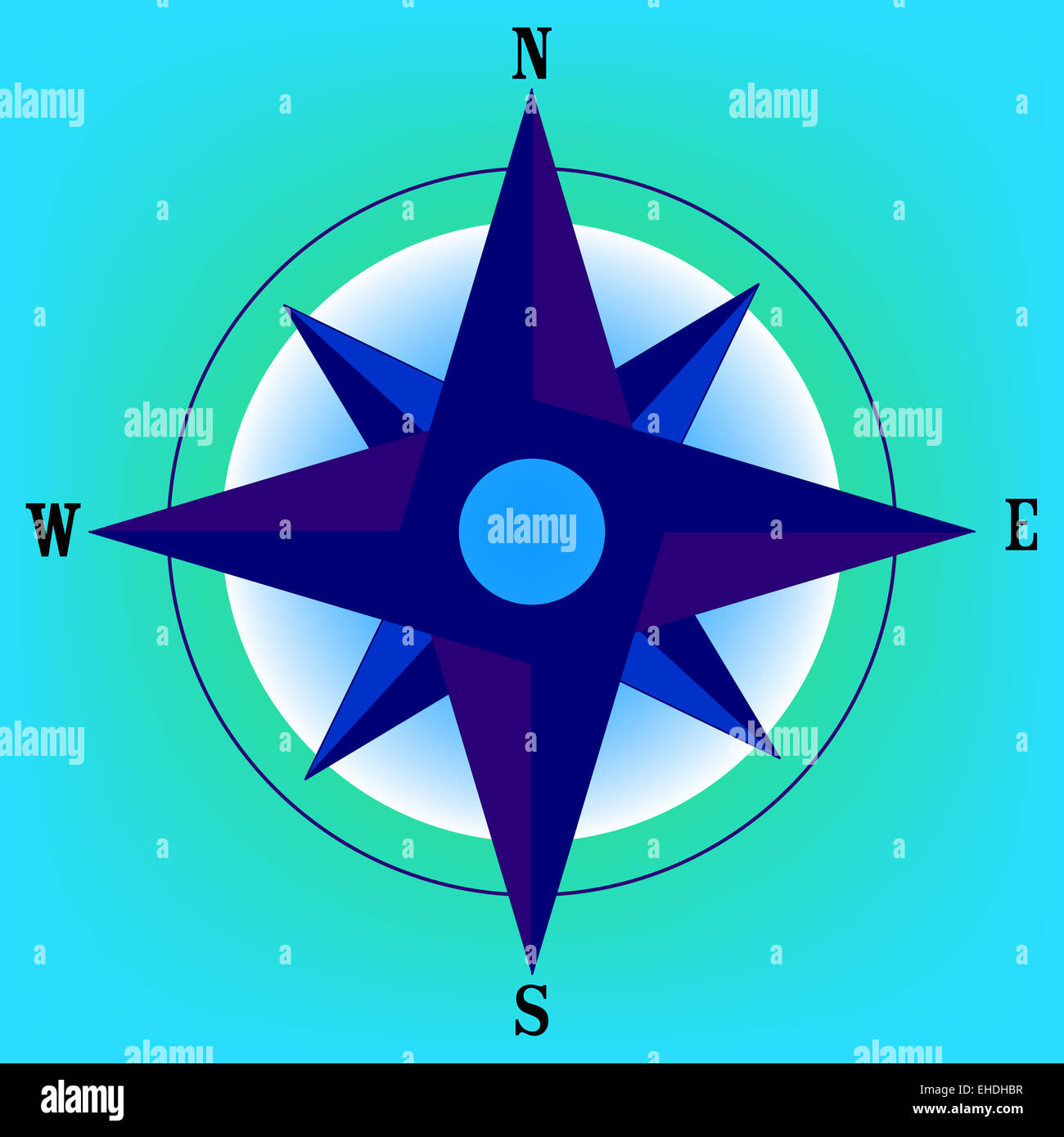 wind rose 2 Stock Photo - Alamy