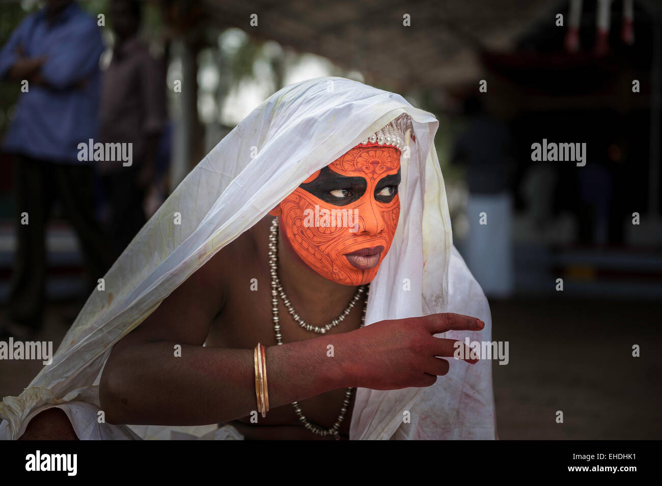 Theyyam Dancer portrait Stock Photo - Alamy