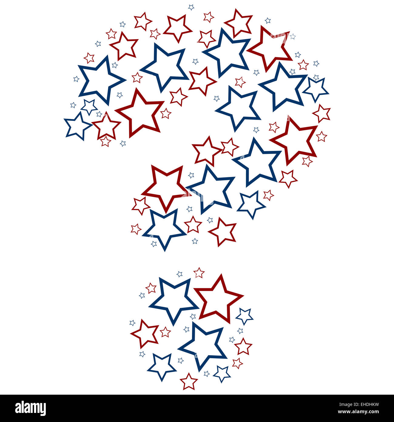 question mark stars Stock Photo - Alamy