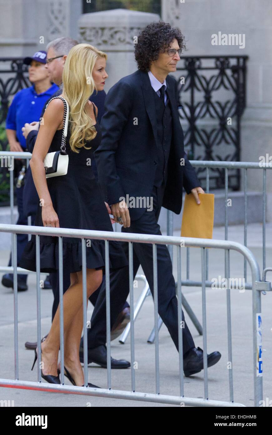 Joan Rivers Memorial Service at Emanu-El Temple in the Upper East side ...