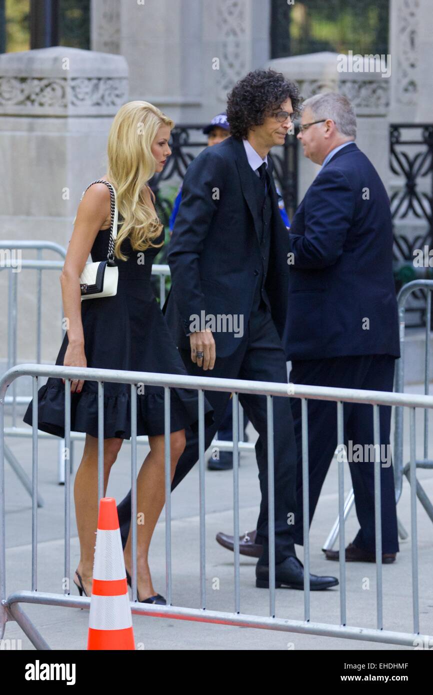 Joan Rivers Memorial Service at Emanu-El Temple in the Upper East side ...