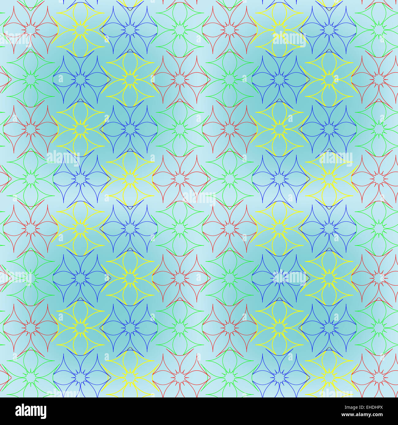 Seamless flowers pattern hi-res stock photography and images - Alamy