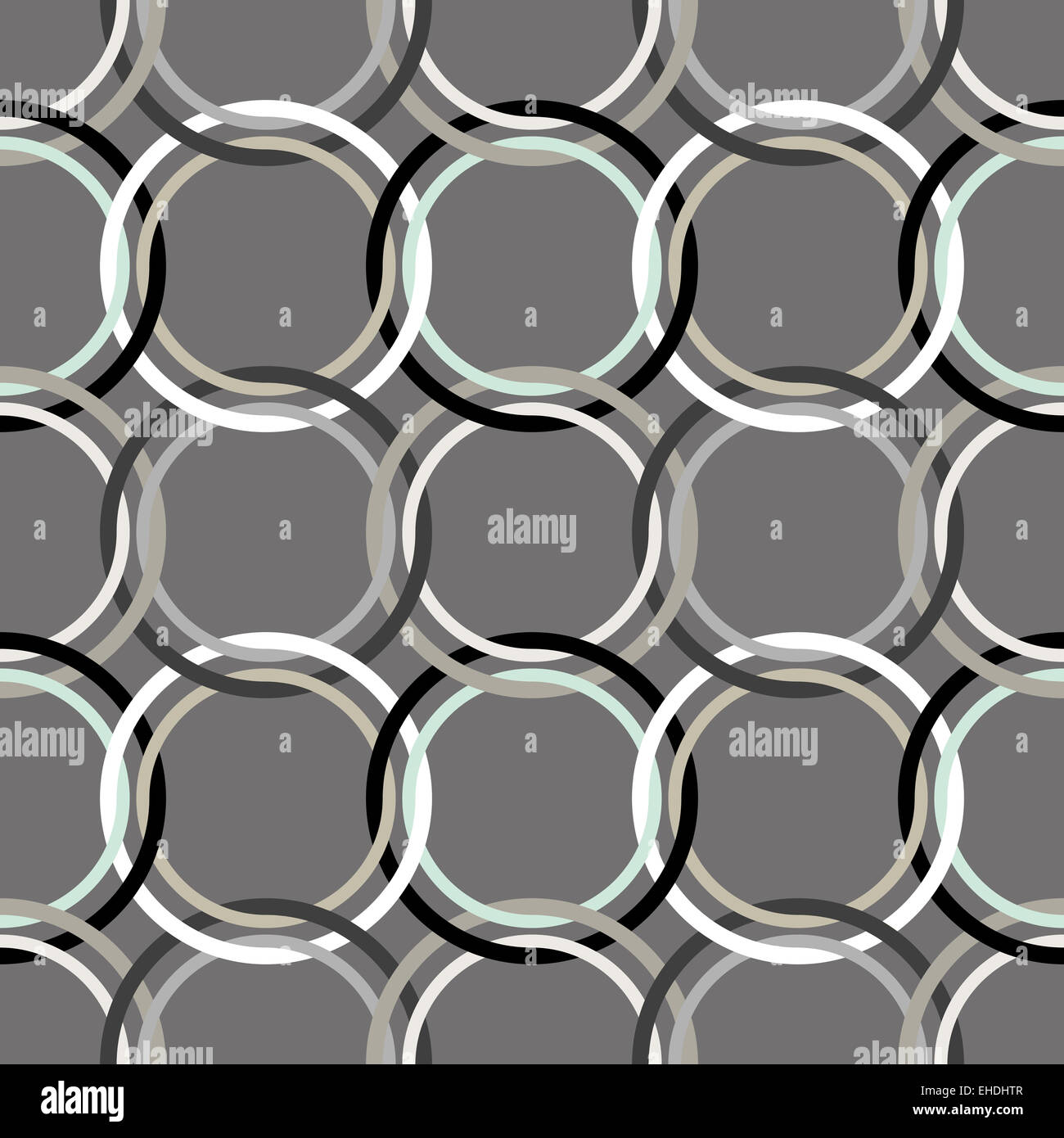 circles seamless pattern 2 Stock Photo - Alamy