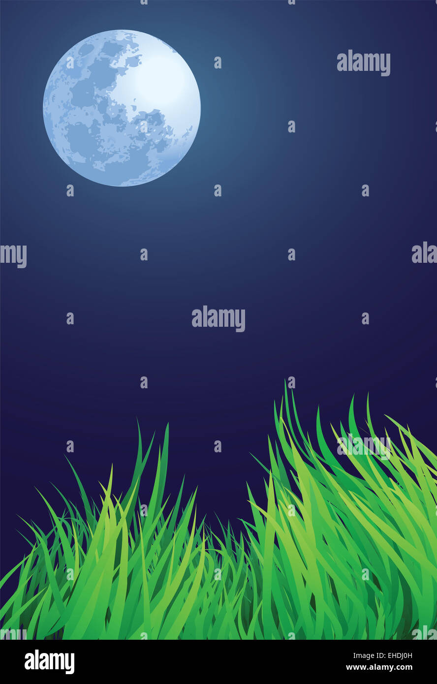 full moon night Stock Photo - Alamy