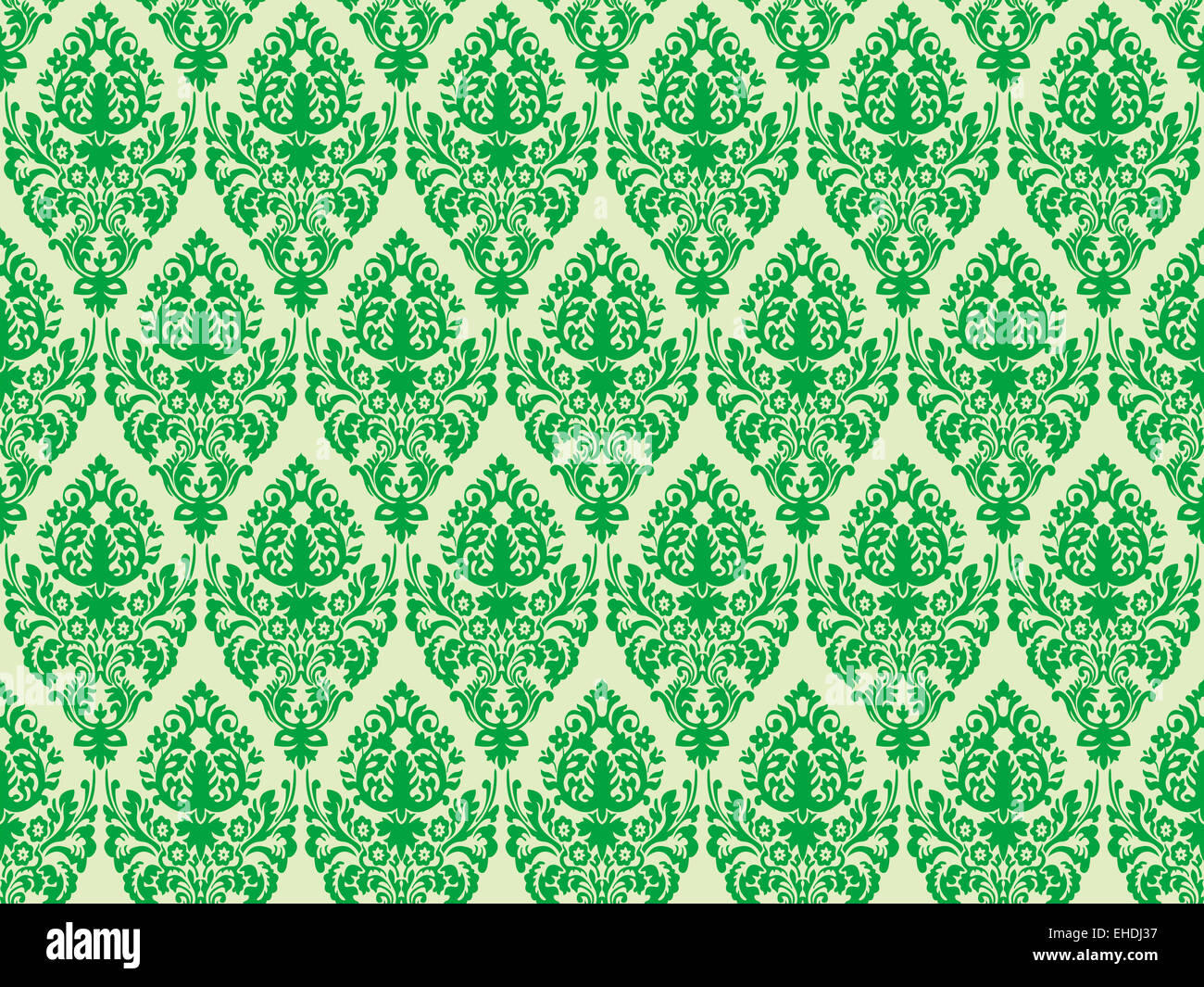 Green silk damask hi-res stock photography and images - Alamy