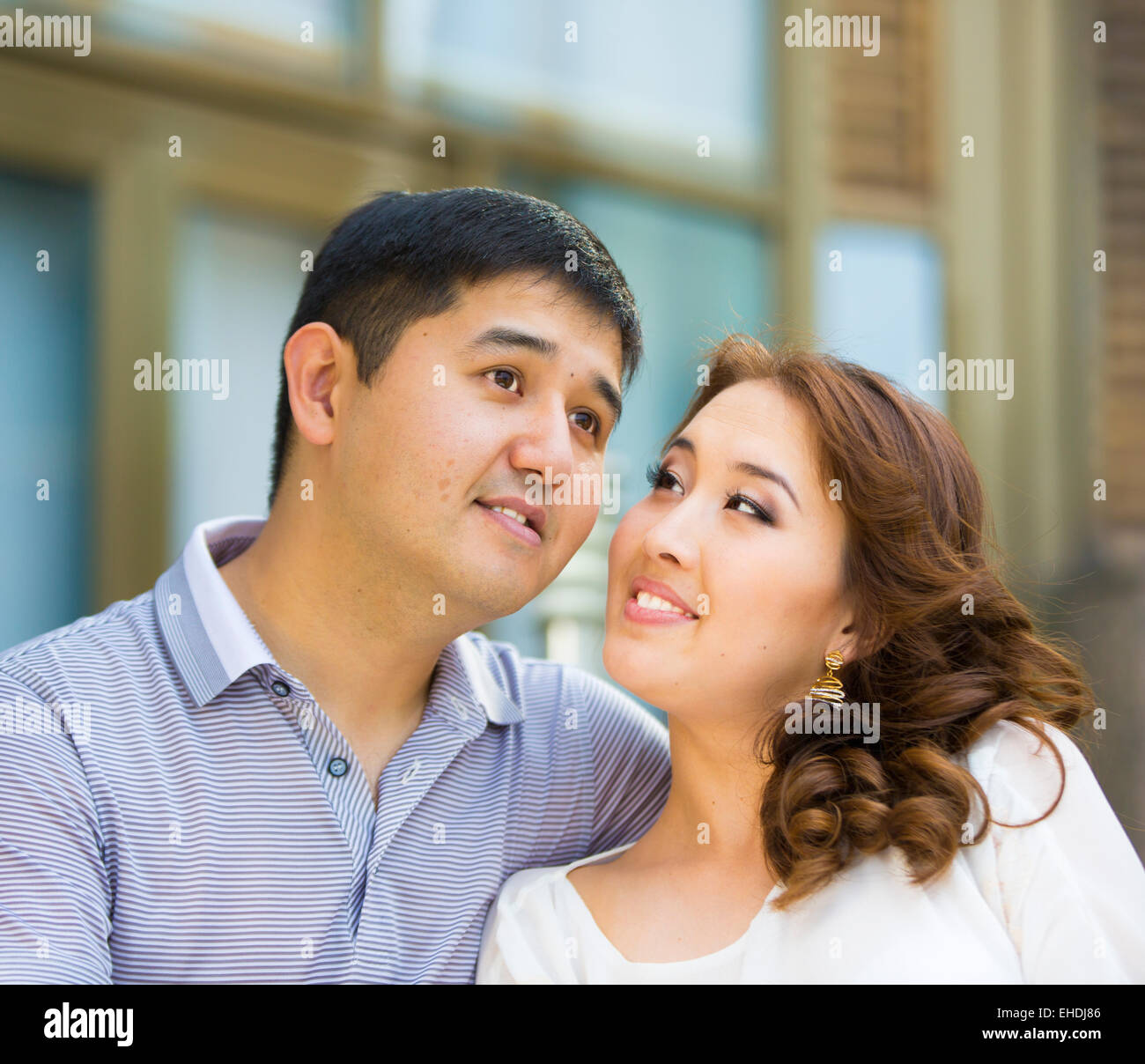 Asian couple together Stock Photo - Alamy