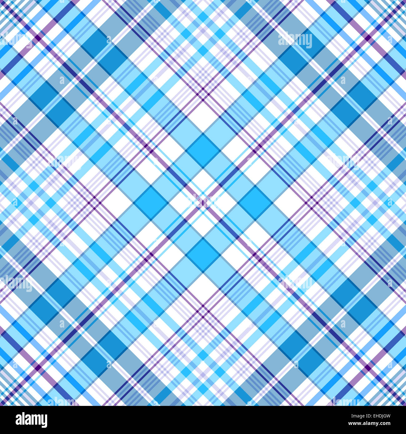 Abstract seamless blue checkered pattern Stock Photo - Alamy