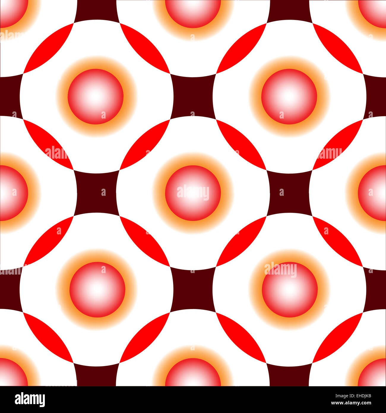 red circles seamless pattern Stock Photo - Alamy