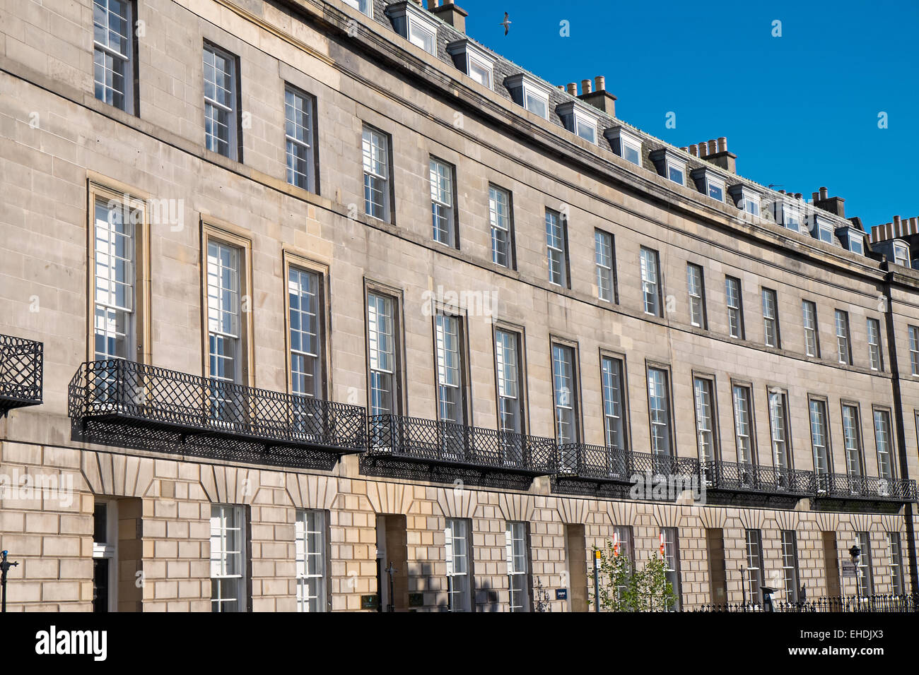 Typical victorian buildings seen in Edinburgh, Scotland Stock Photo - Alamy