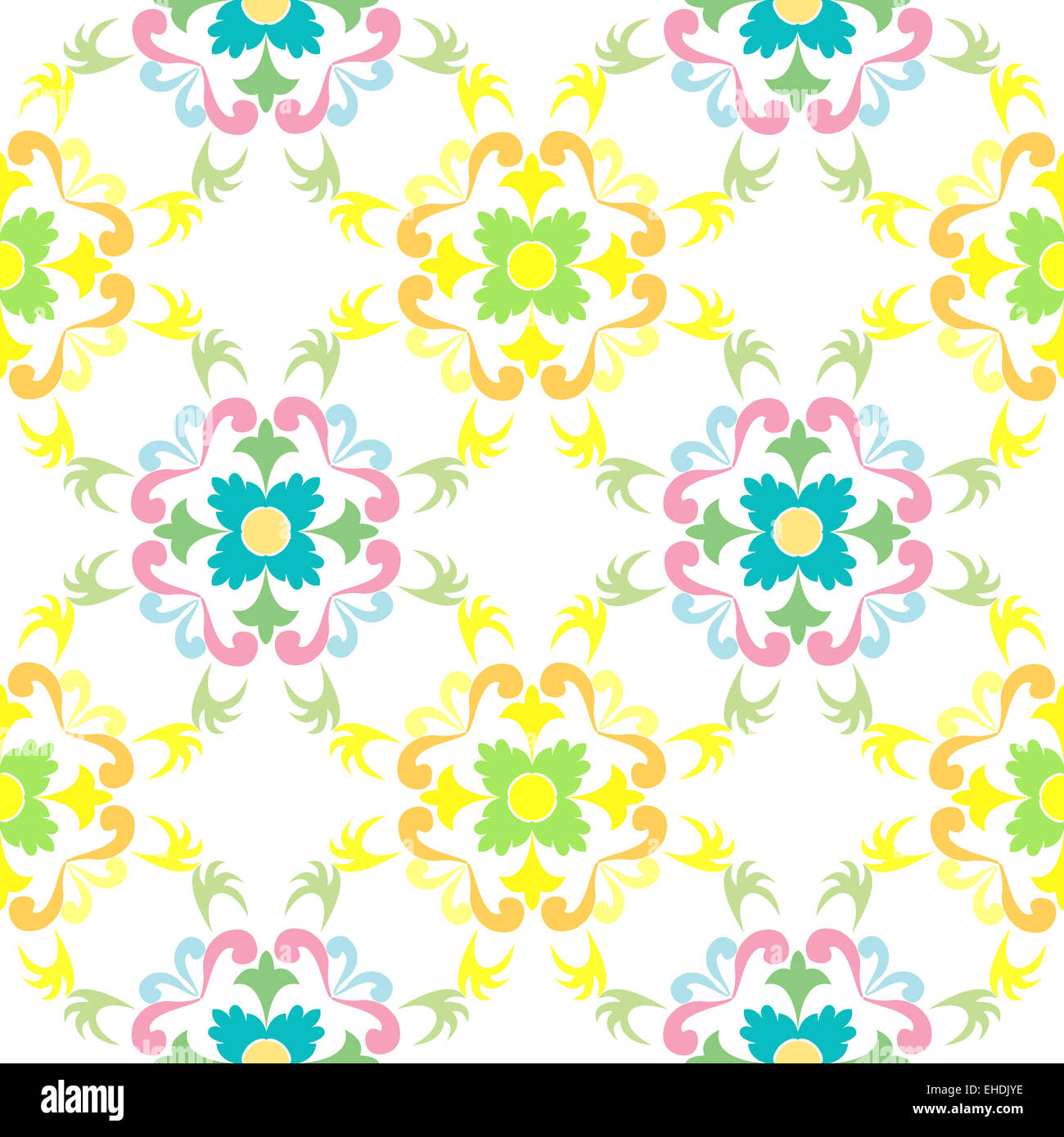 Floral pattern Cut Out Stock Images & Pictures - Alamy