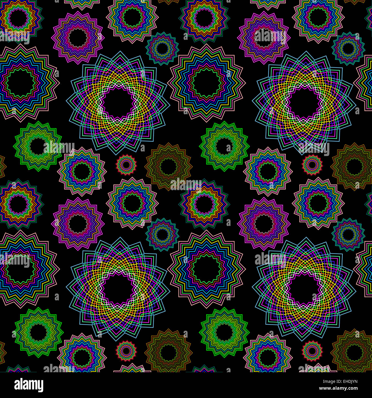 seamless geometric pattern extended 2 Stock Photo - Alamy
