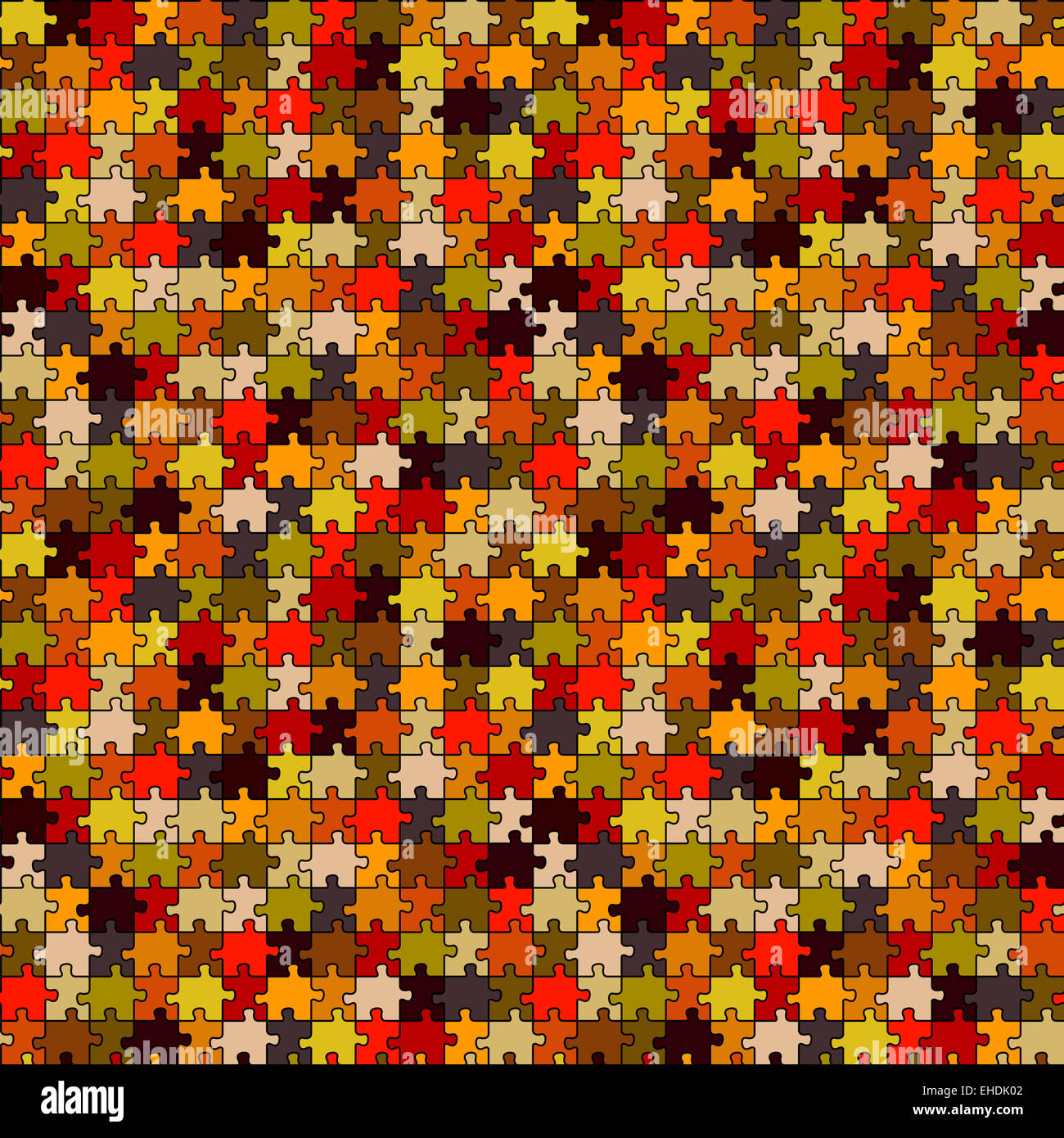 seamless retro puzzle Stock Photo - Alamy