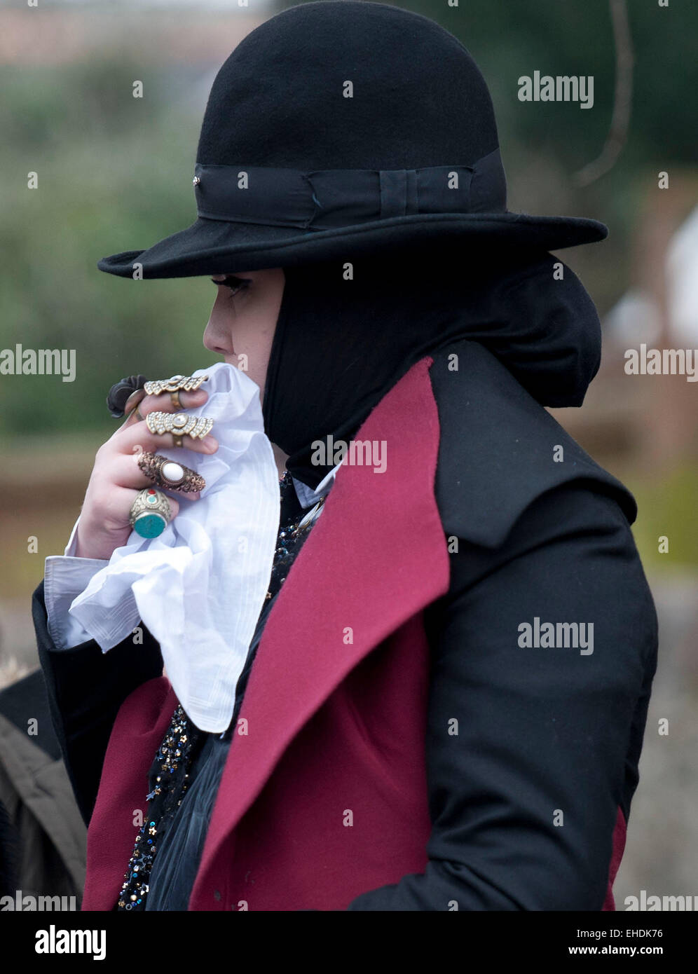 News funeral visage hi-res stock photography and images - Alamy