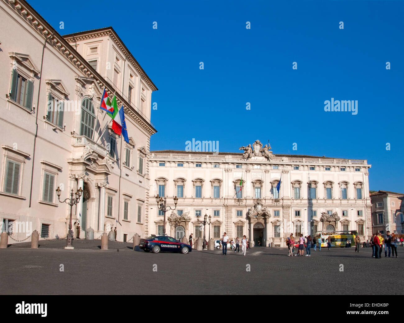 The Quirinal Palace in Rome Italy Stock Photo - Alamy