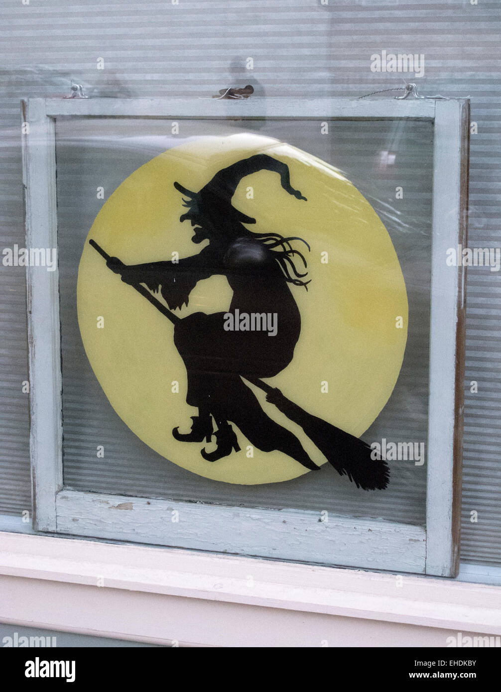 A witch window dressing in Salem Massachusetts USA Stock Photo - Alamy