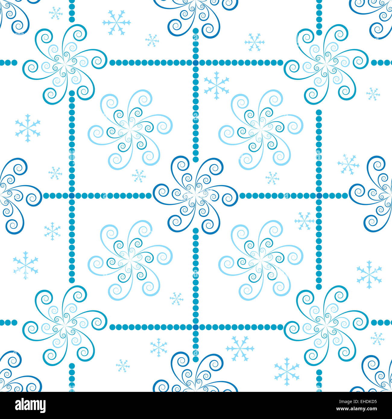 Seamless christmas pattern Stock Photo - Alamy