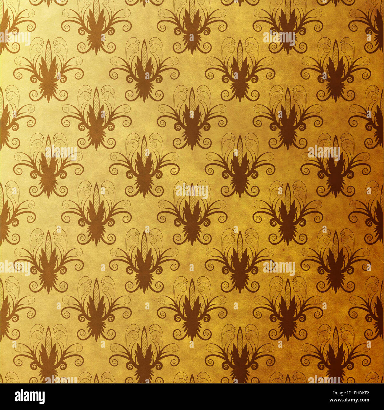 Old paper with vintage pattern Stock Photo - Alamy