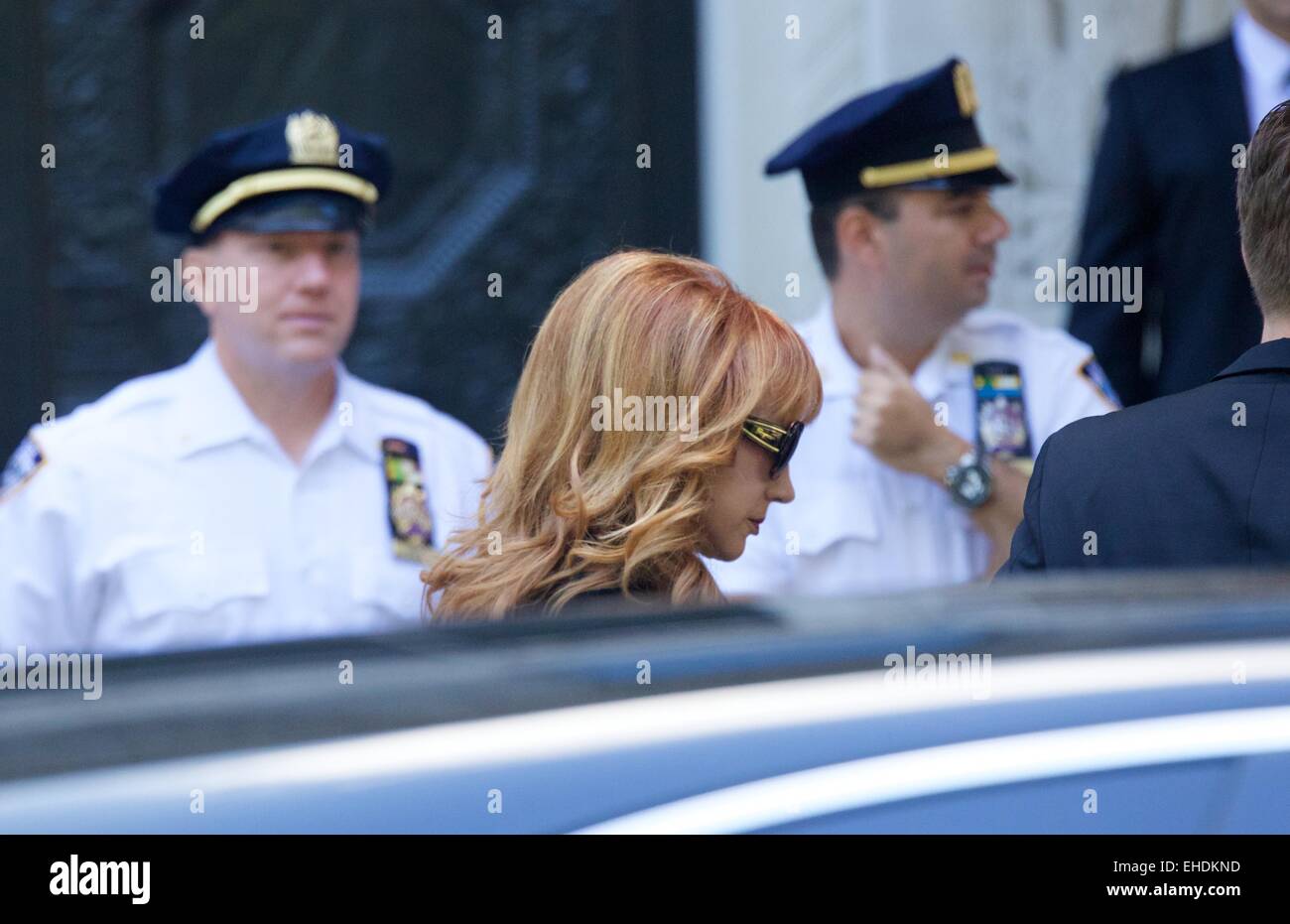 Joan Rivers Memorial Service at Emanu-El Temple in the Upper East side ...