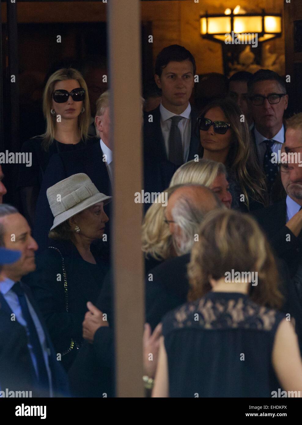 Joan Rivers Memorial Service at Emanu-El Temple in the Upper East side ...