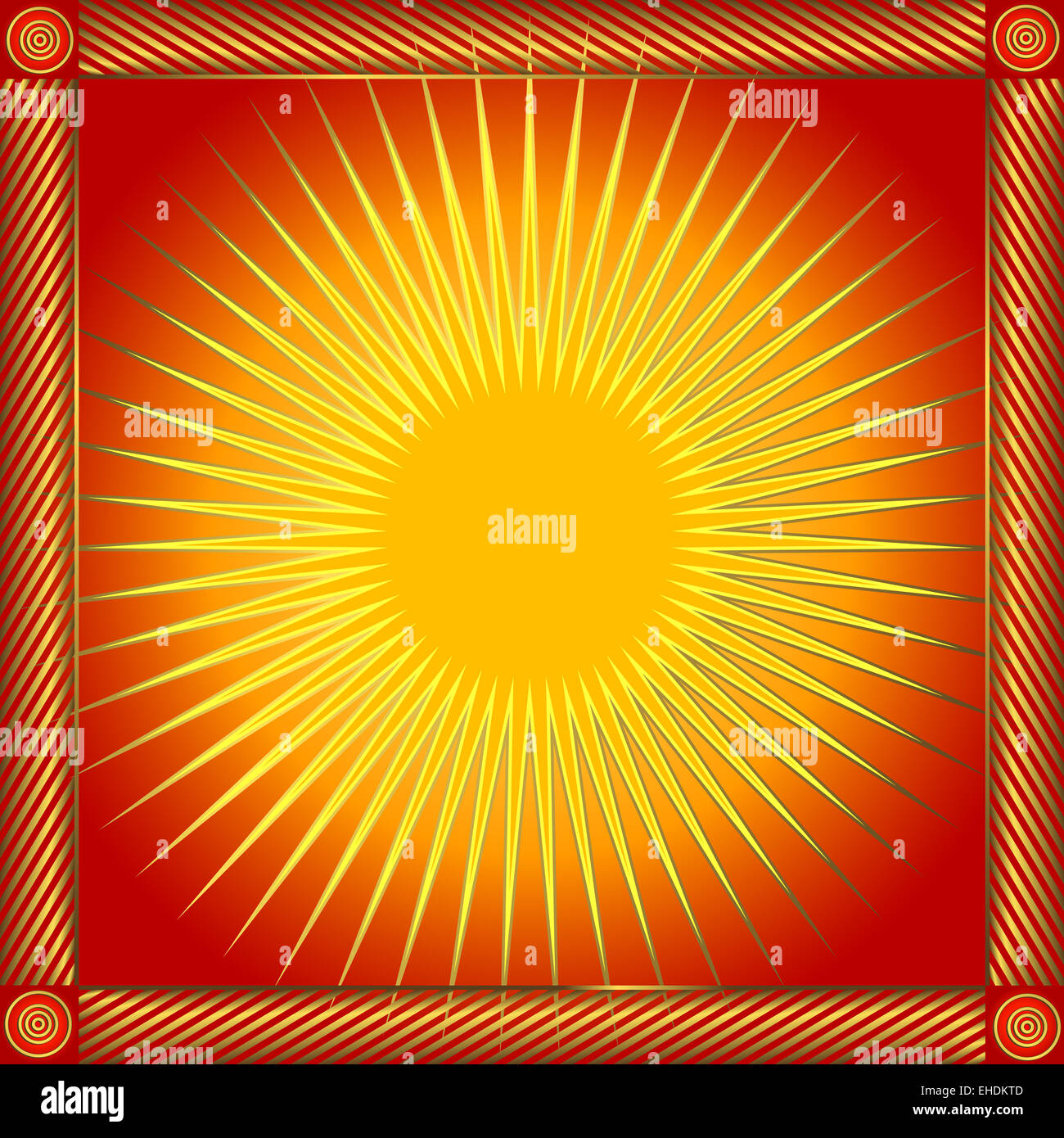 Burst of fiery red hi-res stock photography and images - Alamy