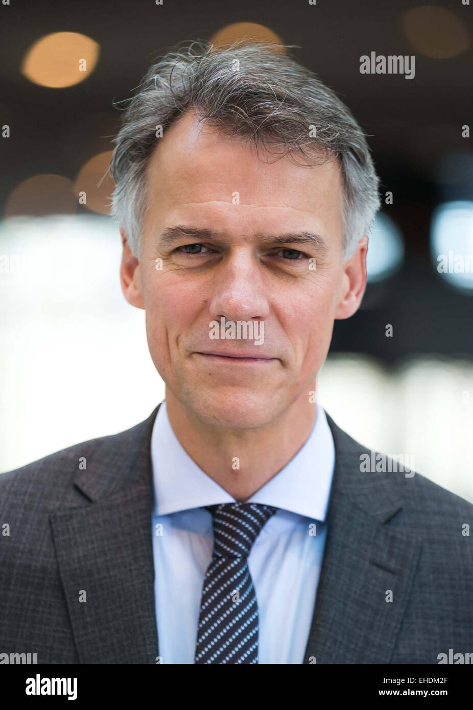 Chief Executive Officer of the Hugo Boss AG Claus-Dietrich Lahrs poses ...