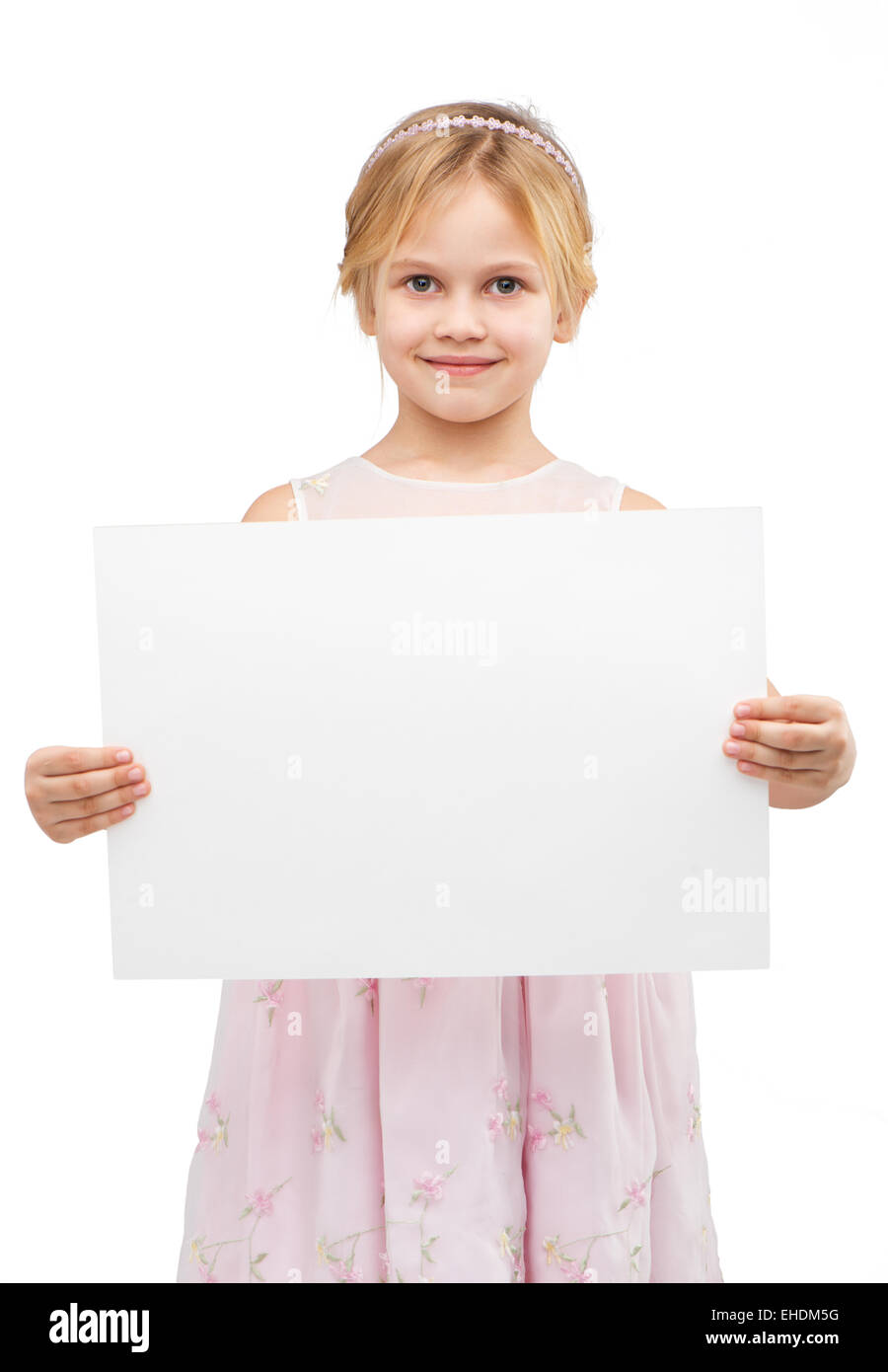 Cute child looking paper hi-res stock photography and images - Alamy