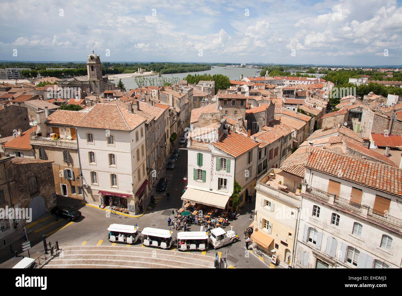 France arles aerial hi-res stock photography and images - Alamy