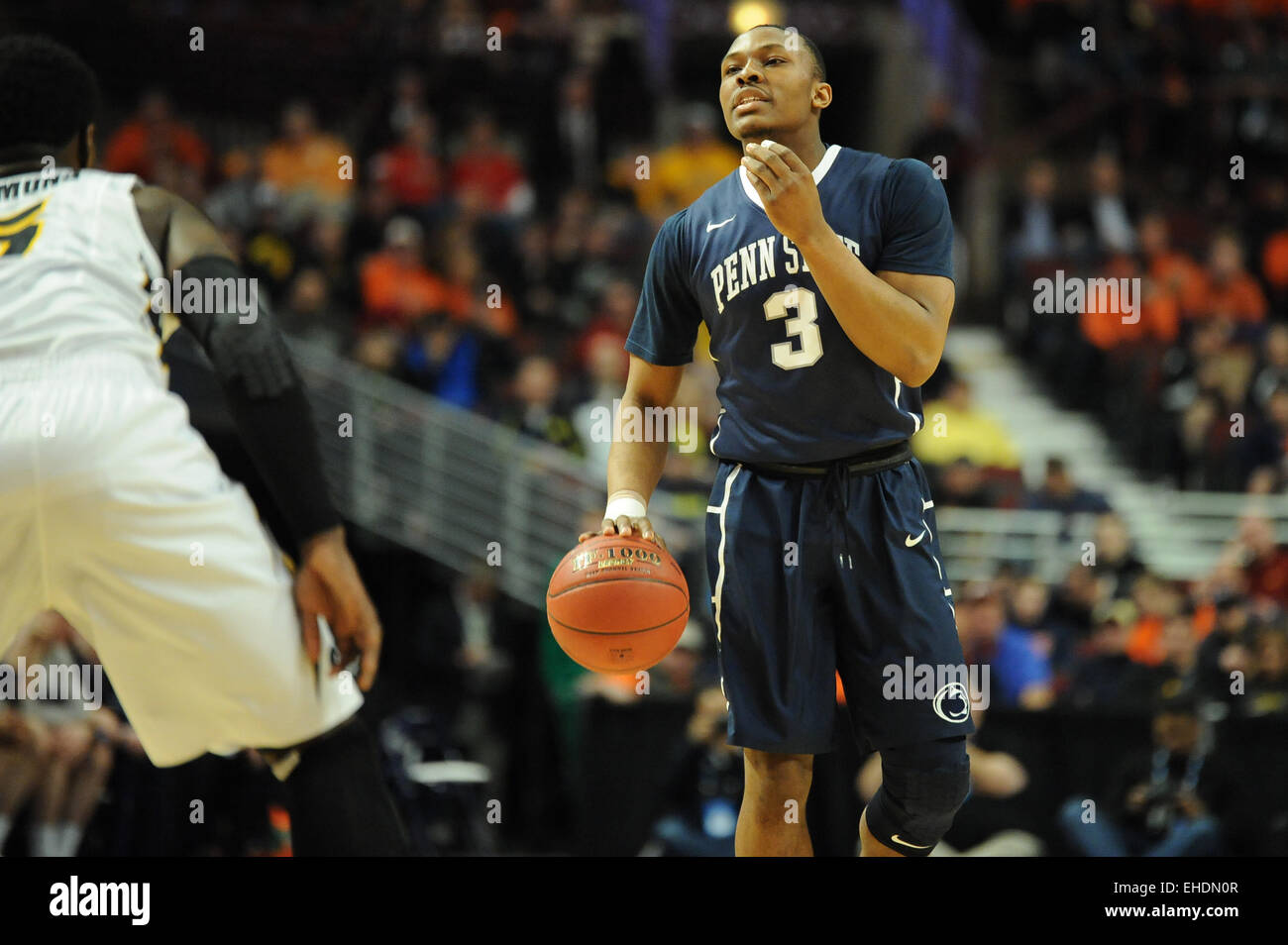 Chicago, IL, USA. 12th Mar, 2015. Penn State Nittany Lions guard Devin ...