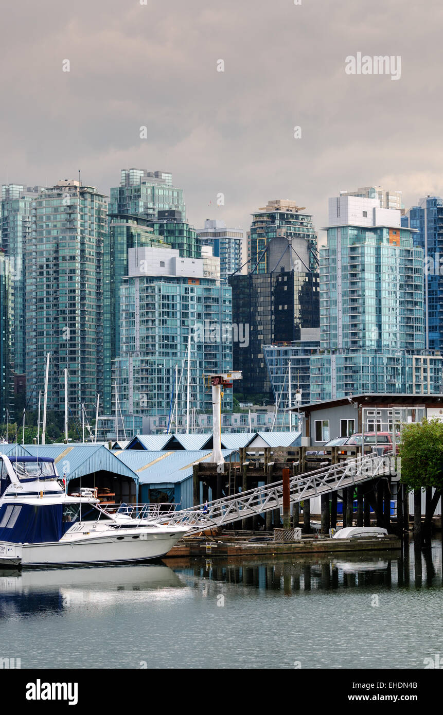 glass skyscrapers in downtown Vancouver Stock Photo - Alamy