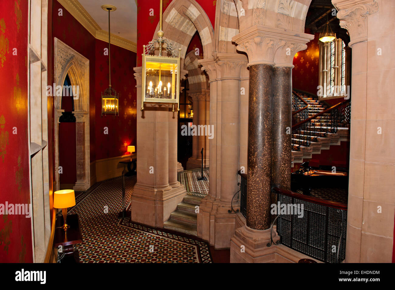 Renaissance Hotel,Lobby,Interior original grand staircase & vestibule ...