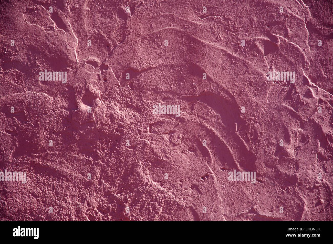 Wall detail with pink colored concrete structure Stock Photo - Alamy