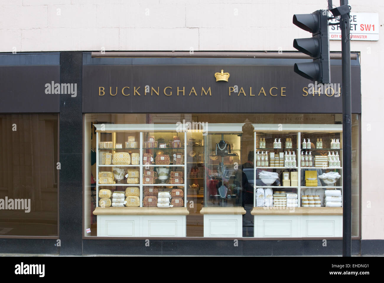 Royal merchandise buckingham hi-res stock photography and images - Alamy